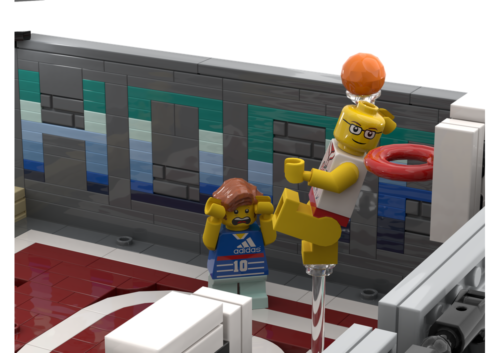 LEGO MOC City Hoops - Half Court Basketball - 32x32 by Brick.Mocman ...