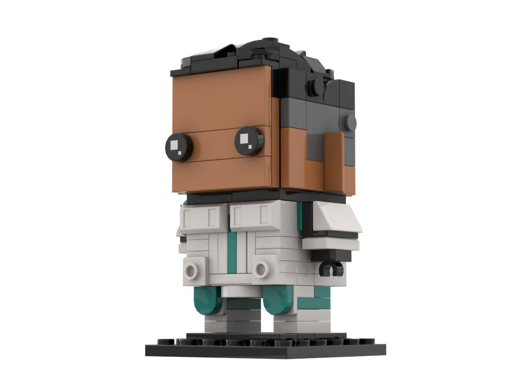 LEGO MOC Captain Howzer Brickheadz by Ant0noo | Rebrickable - Build ...