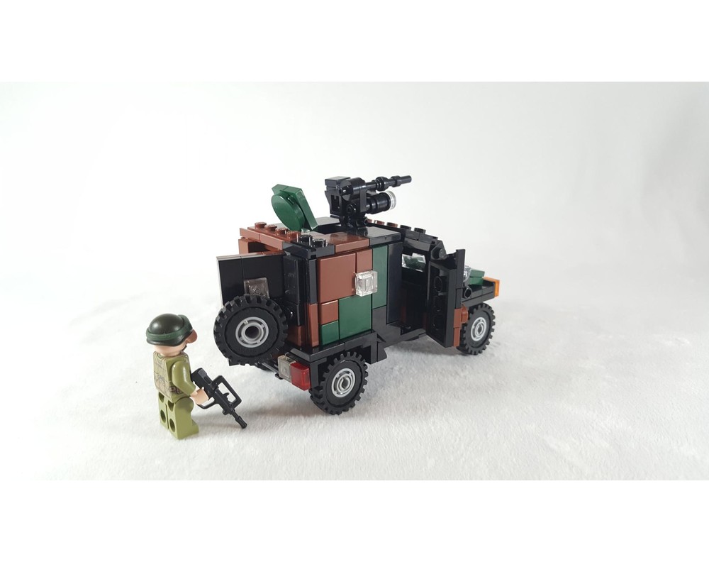 LEGO MOC Panhard PVP by Spartane | Rebrickable - Build with LEGO