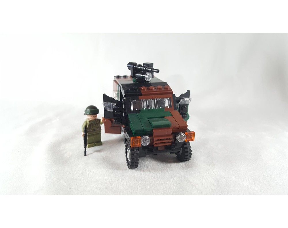 LEGO MOC Panhard PVP by Spartane | Rebrickable - Build with LEGO