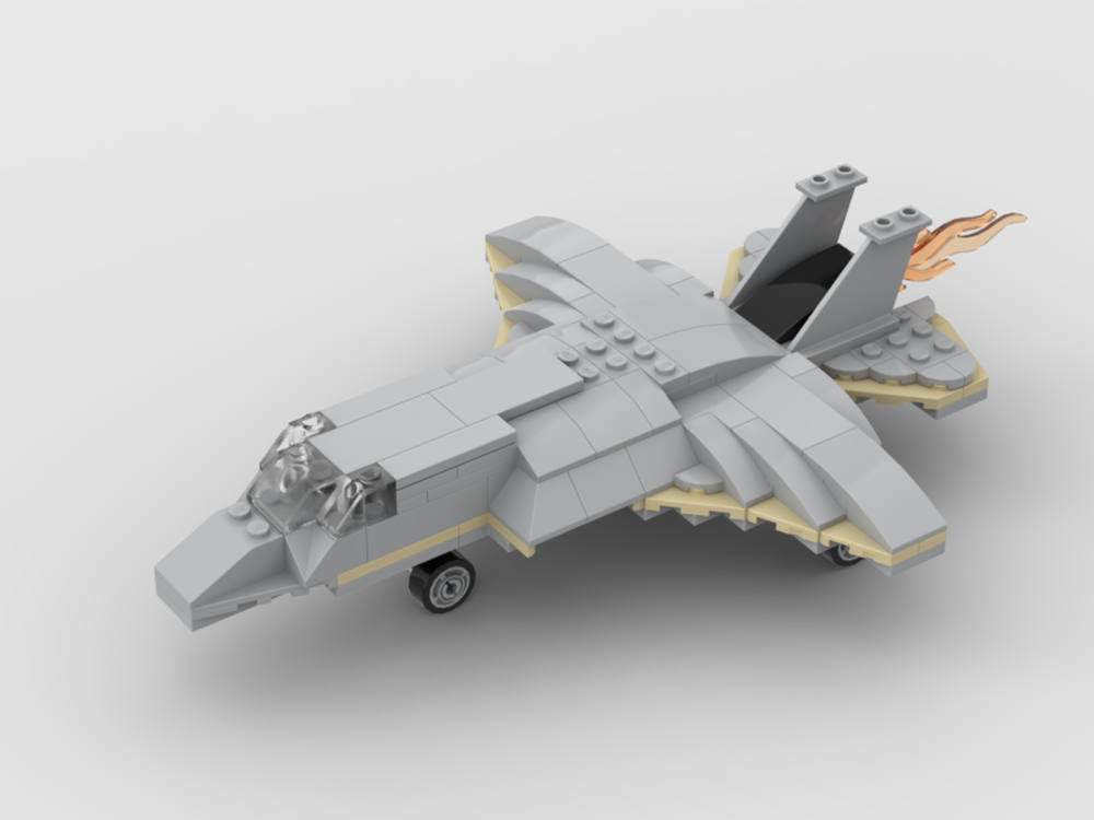 LEGO MOC Frogs Squadron S F35 Assault Jet by bloooop | Rebrickable ...