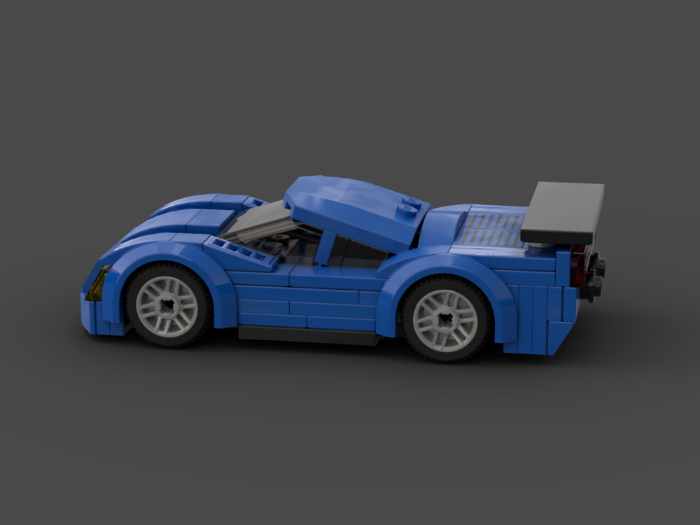 LEGO MOC Saleen S7 6-Stud by IjustWant2bPure | Rebrickable - Build with ...