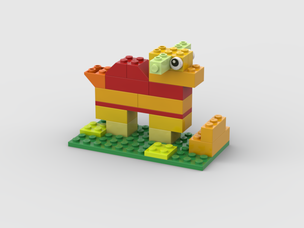 LEGO MOC Farm Animal 10713 by Dustbot | Rebrickable - Build with LEGO