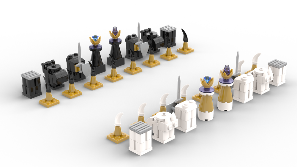 LEGO MOC 11033 Chess by Lenarex | Rebrickable - Build with LEGO