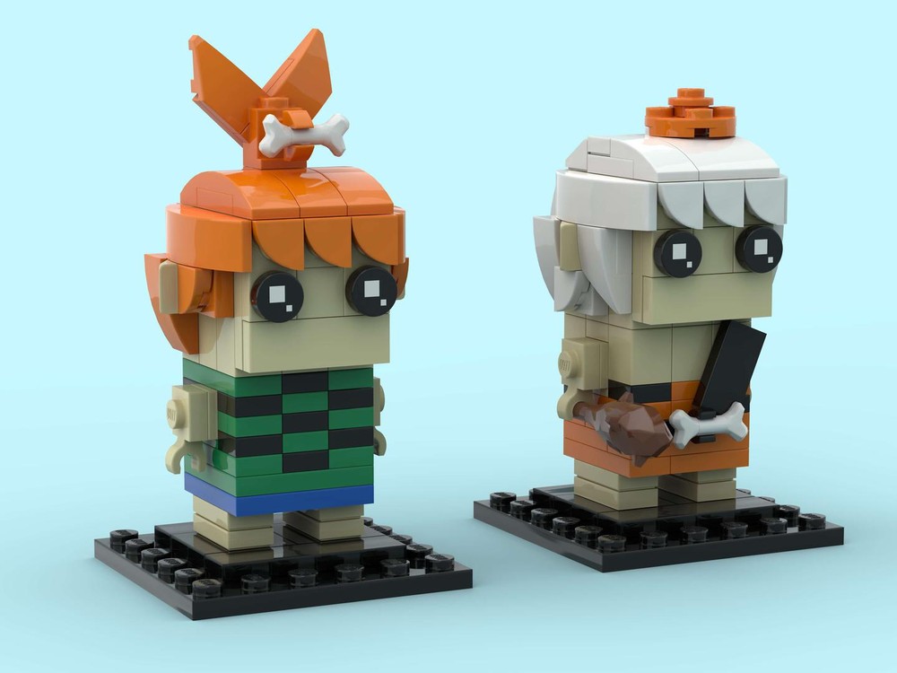 LEGO MOC Pebbles & Bam Bam (The Flintstones) by Puremadness ...
