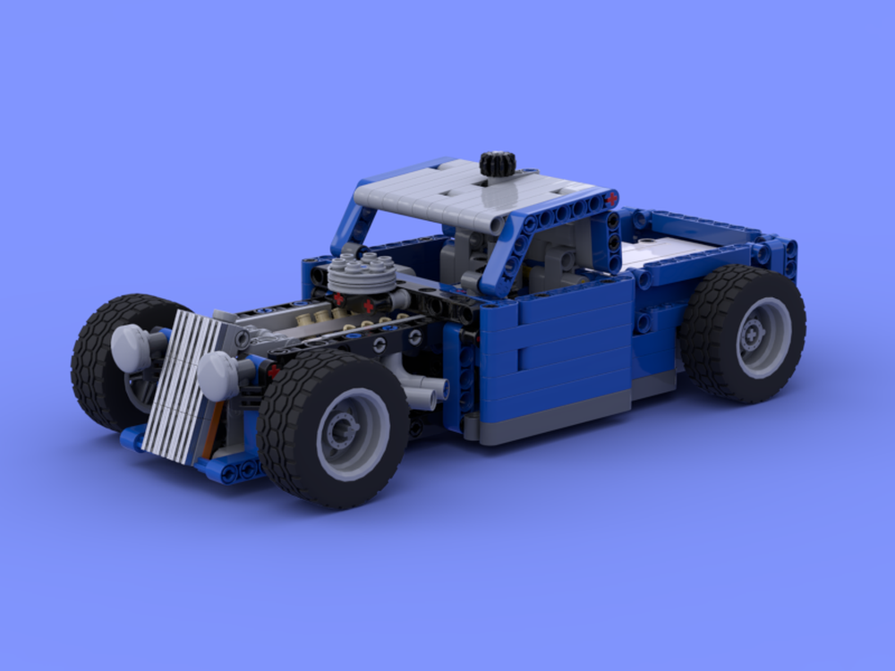 LEGO MOC liftable Pick up Tow Truck with a Hot Rod by east_brick ...