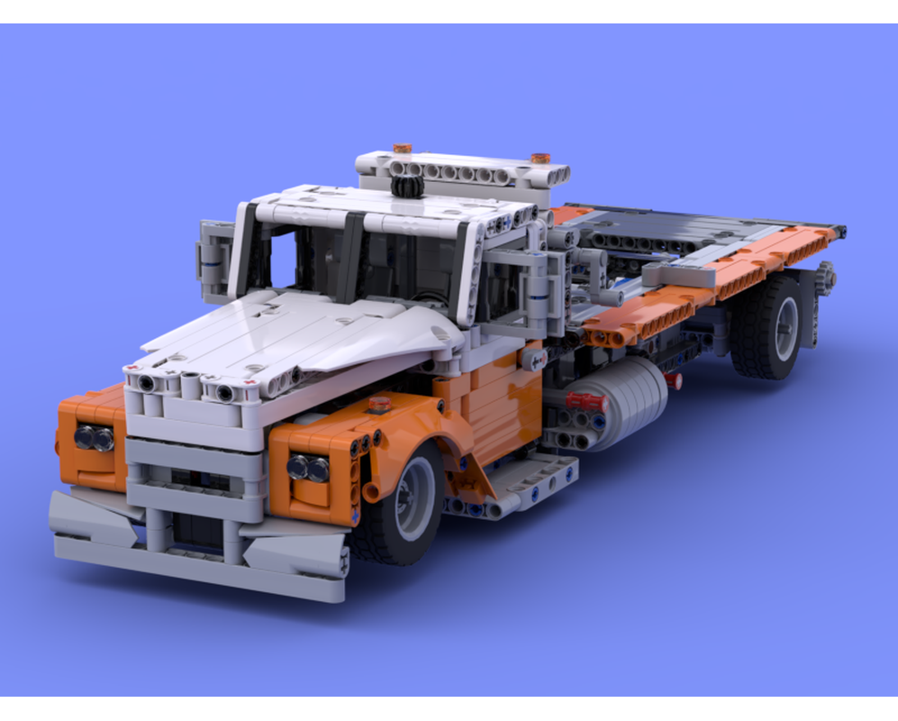 LEGO MOC liftable Pick up Tow Truck with a Hot Rod by east_brick ...
