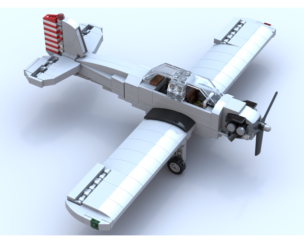 LEGO MOC The generic WWII Primary Trainer aircraft by Grasshopper ...