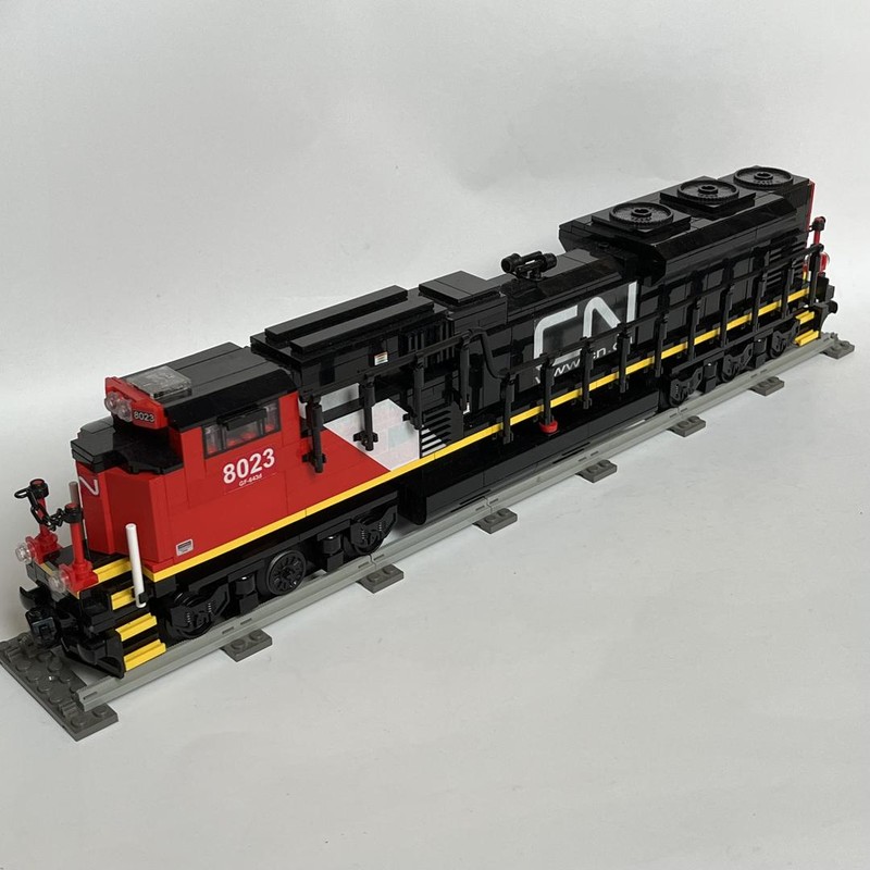 LEGO MOC EMD locomotive 8023 of the Canadian Railway by JonvR ...