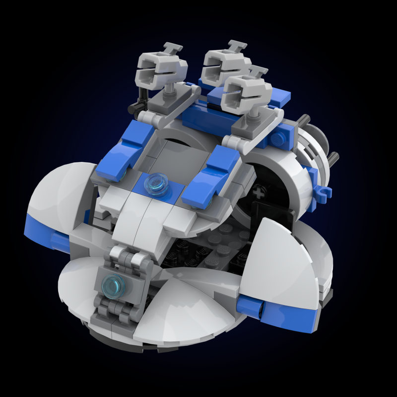 LEGO MOC-184684 Upgraded swamp speeder by LucSoleBricks | Rebrickable ...