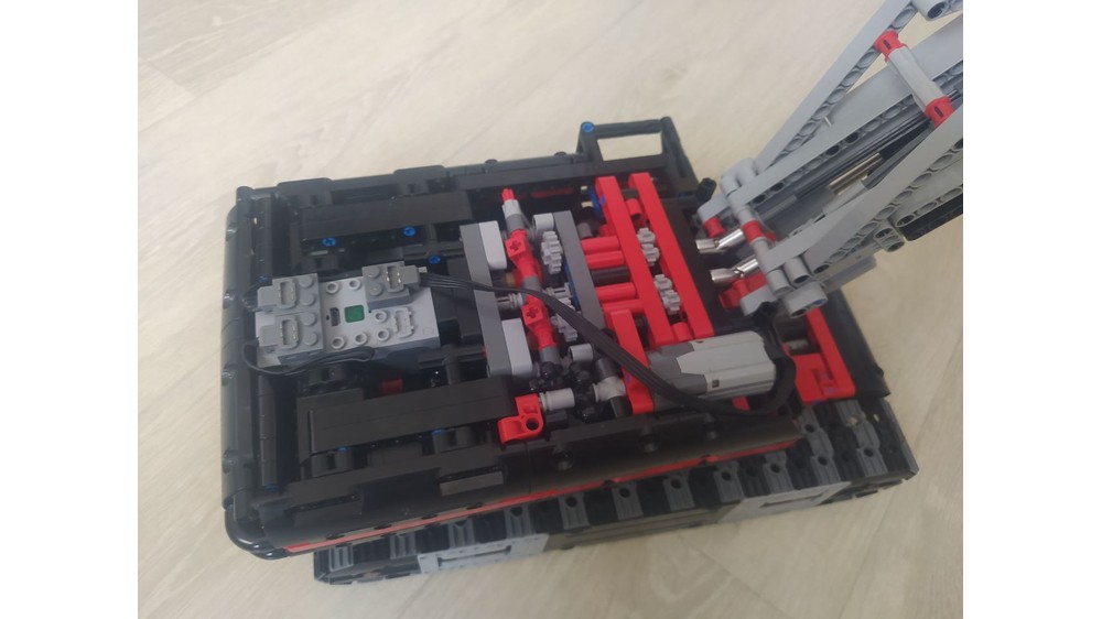 LEGO MOC Excavator full RC by kovchenkovskiy | Rebrickable - Build with ...