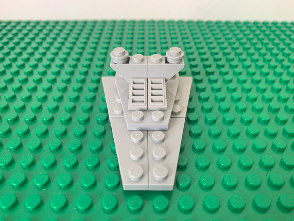 LEGO MOC Micro Star-Destroyer by Sean.1 | Rebrickable - Build with LEGO
