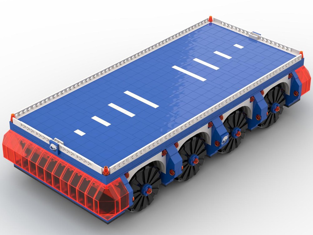LEGO MOC Ice Planet Mobile Landing Platform by paulvdb | Rebrickable ...