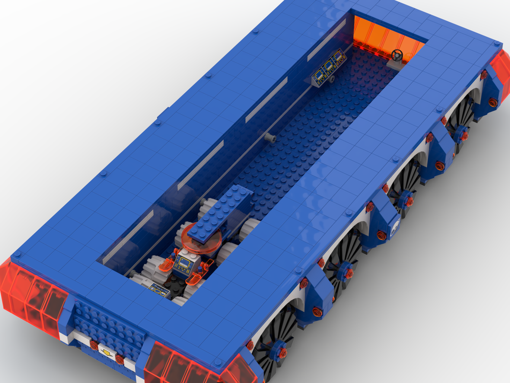 LEGO MOC Ice Planet Mobile Landing Platform by paulvdb | Rebrickable ...