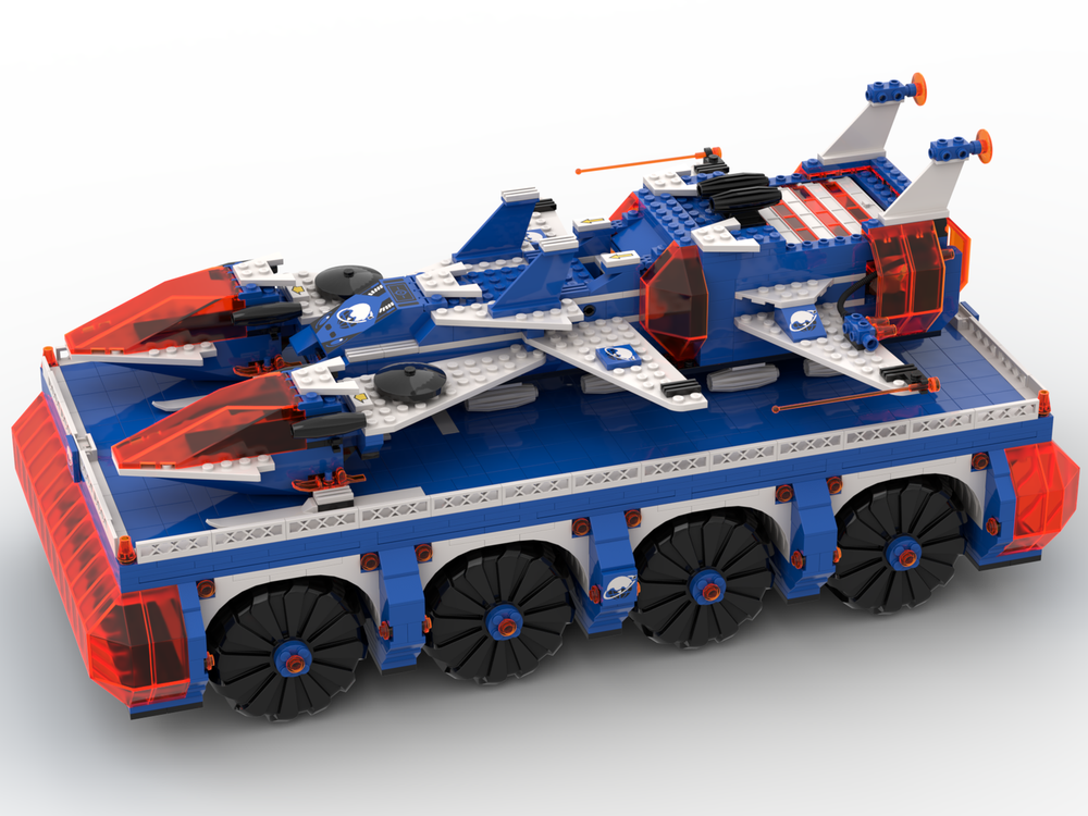 LEGO MOC Ice Planet Mobile Landing Platform by paulvdb | Rebrickable ...