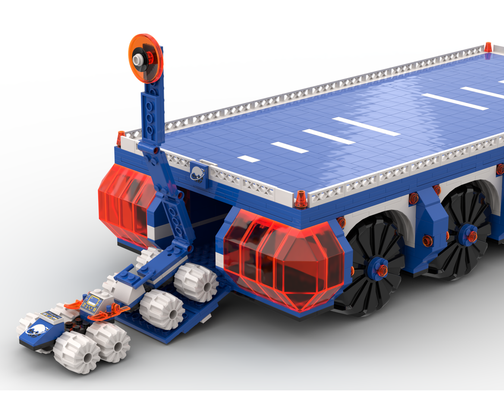 LEGO MOC Ice Planet Mobile Landing Platform by paulvdb | Rebrickable ...