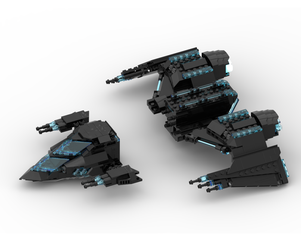LEGO MOC Cerulean Star Hawk by Dethark75 | Rebrickable - Build with LEGO