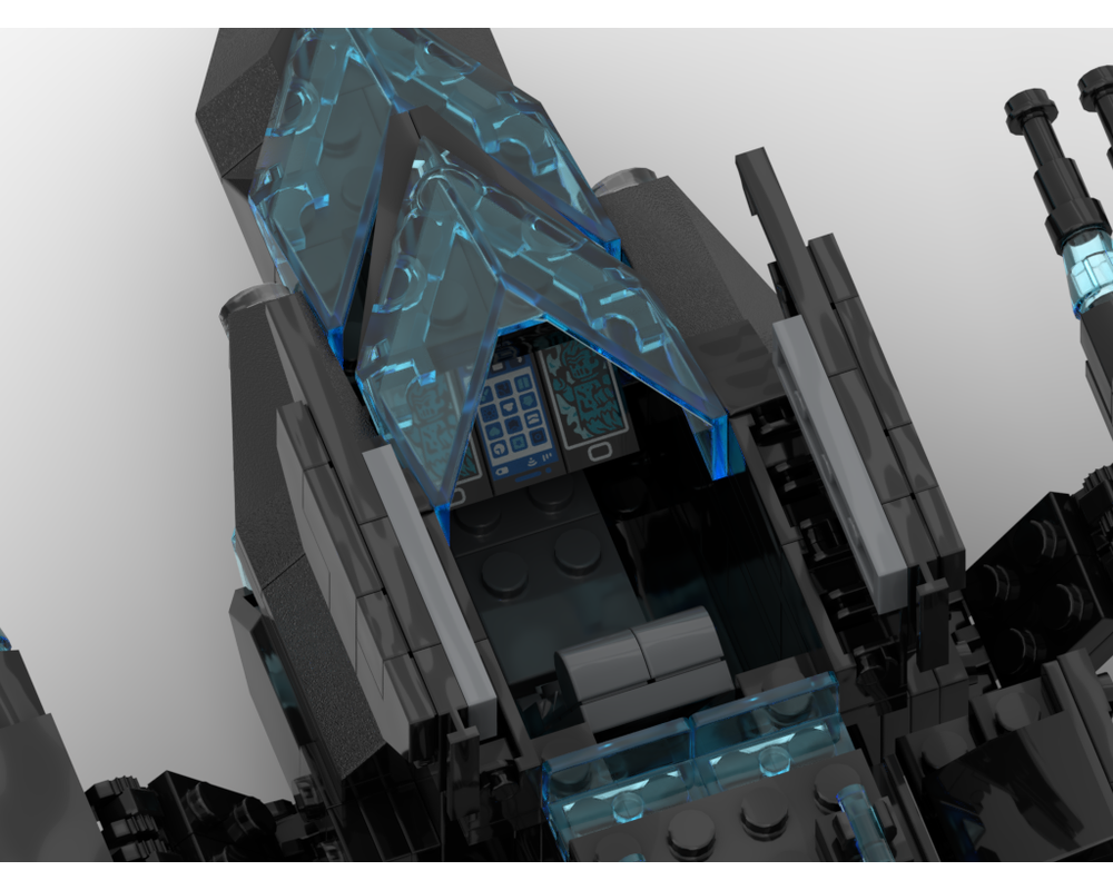 LEGO MOC Cerulean Star Hawk by Dethark75 | Rebrickable - Build with LEGO