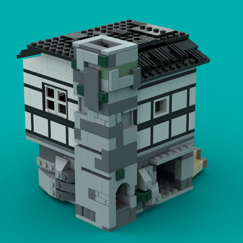 Lego Moc The Blacksmith Shop By Dragonbrick112 Rebrickable Build