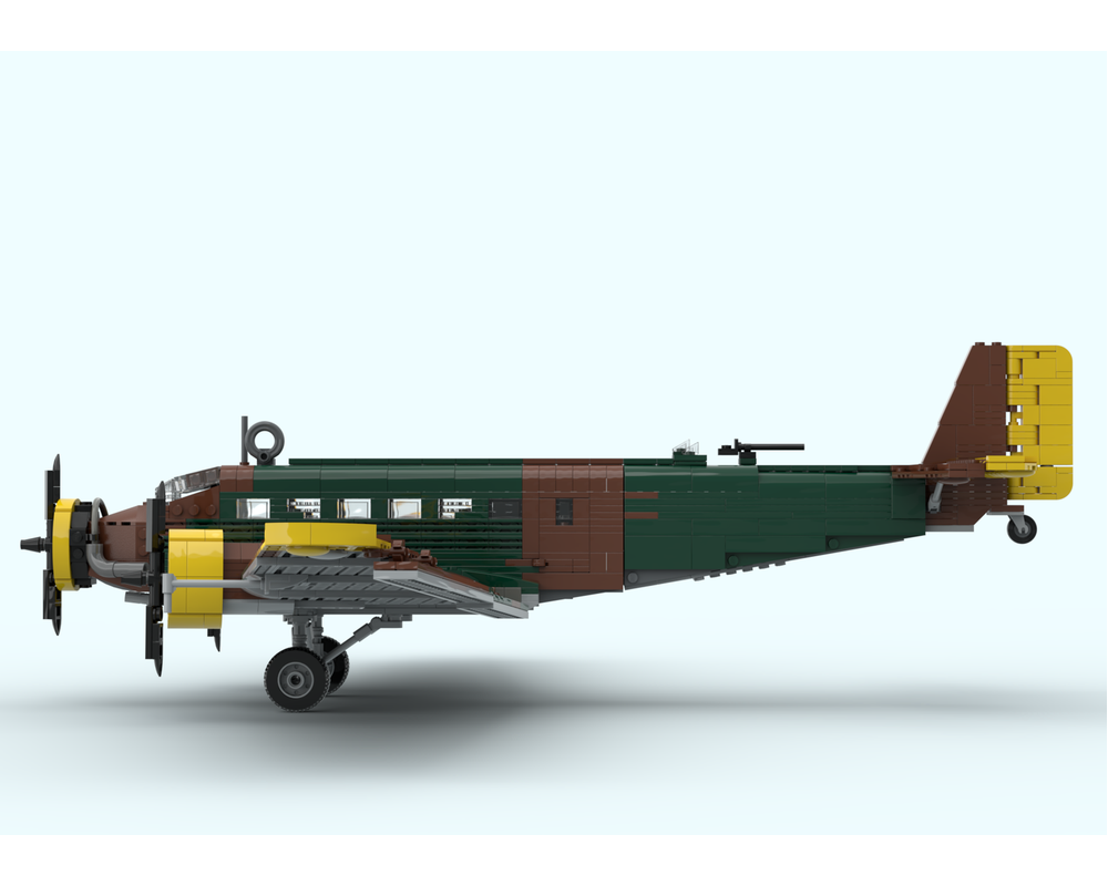 LEGO MOC (Being redesigned for better stability) Junkers Ju -52 3M ...