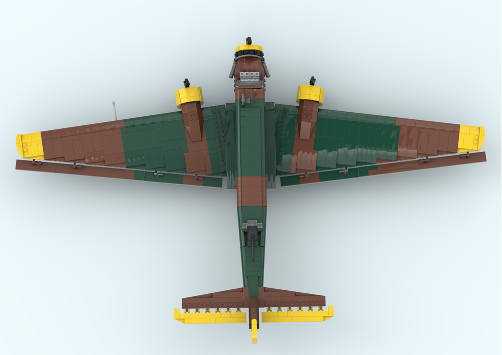 LEGO MOC (Undergoing redesign!!!!) Junkers Ju -52 3M - Paratrooper ...