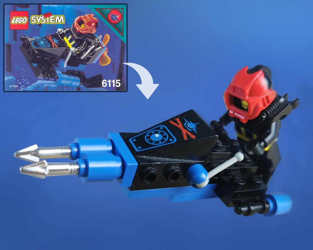 LEGO MOC Lancer Shark by BrickVink | Rebrickable - Build with LEGO