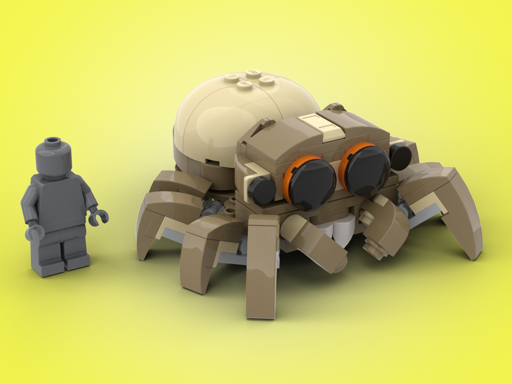 LEGO MOC Cute little spider by abracada_brick | Rebrickable - Build ...