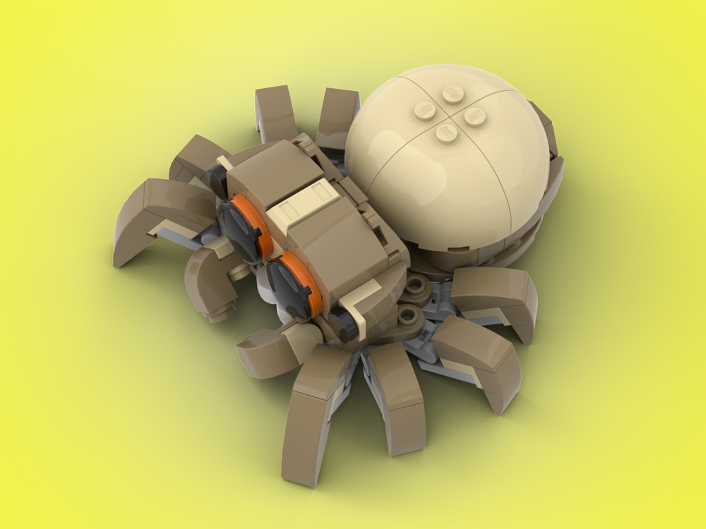 LEGO MOC Cute little spider by abracada_brick | Rebrickable - Build ...