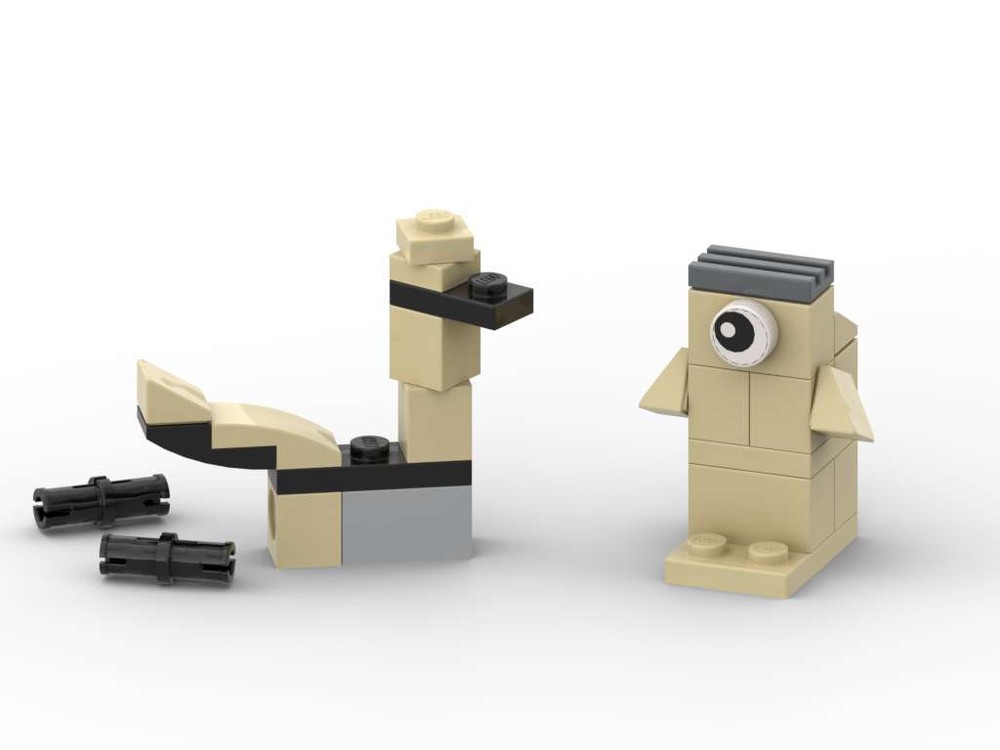 LEGO MOC Cute Family by flerpdederp | Rebrickable - Build with LEGO