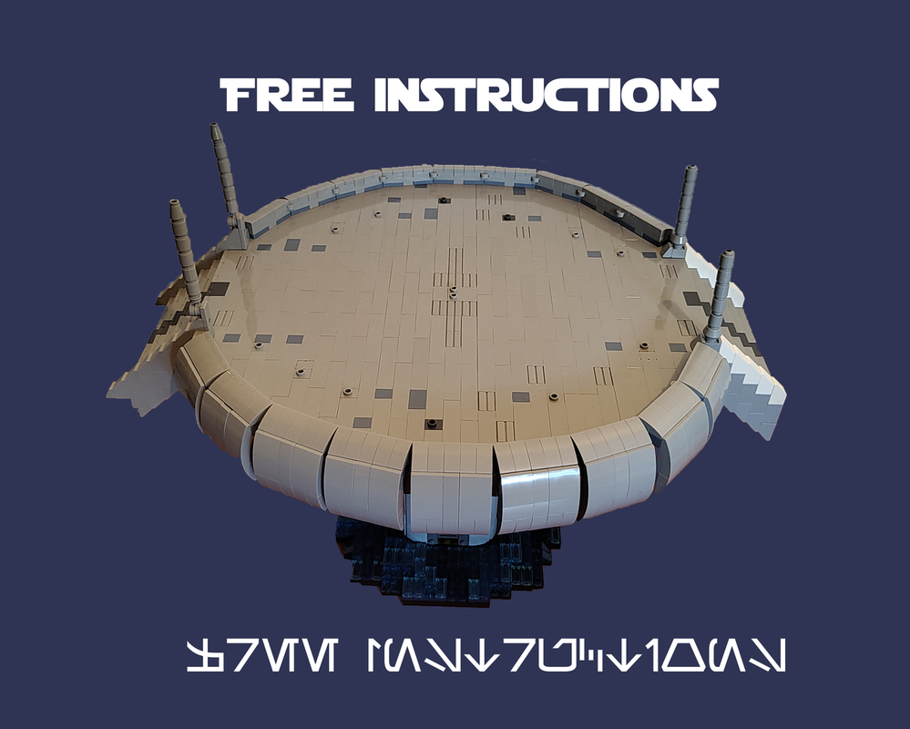 LEGO MOC Big Modular Kamino Platform by the_mandalegorian | Rebrickable ...