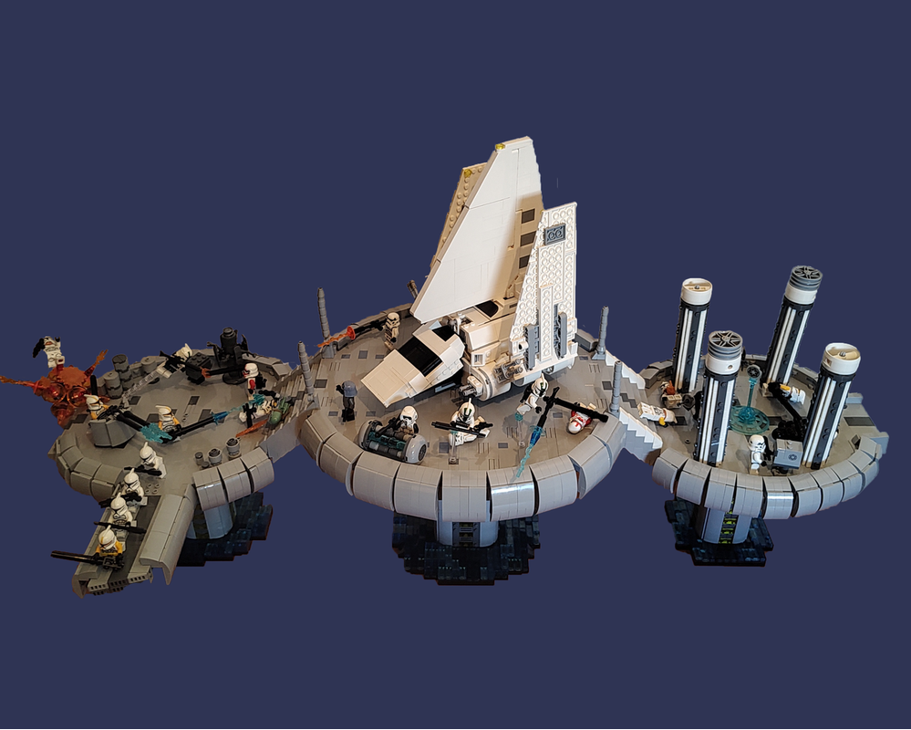 LEGO MOC Big Modular Kamino Platform by the_mandalegorian | Rebrickable ...