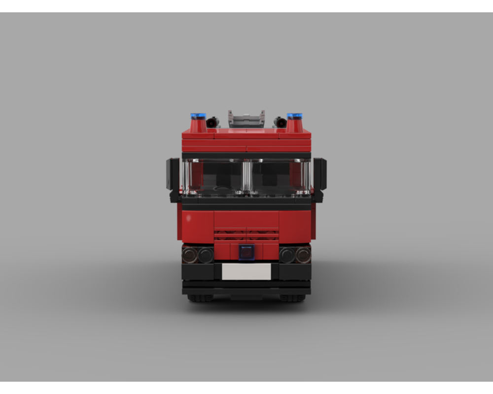 LEGO MOC Fire Brigade Vintage Style Pump Ladder by DS Brick Creations ...