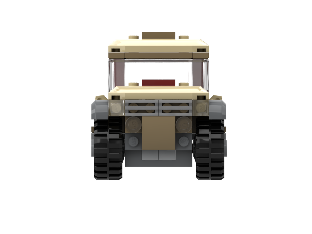 LEGO MOC 76941 8-studs-wide Camp Cretaceous 6x6 MOD by Neits89 ...