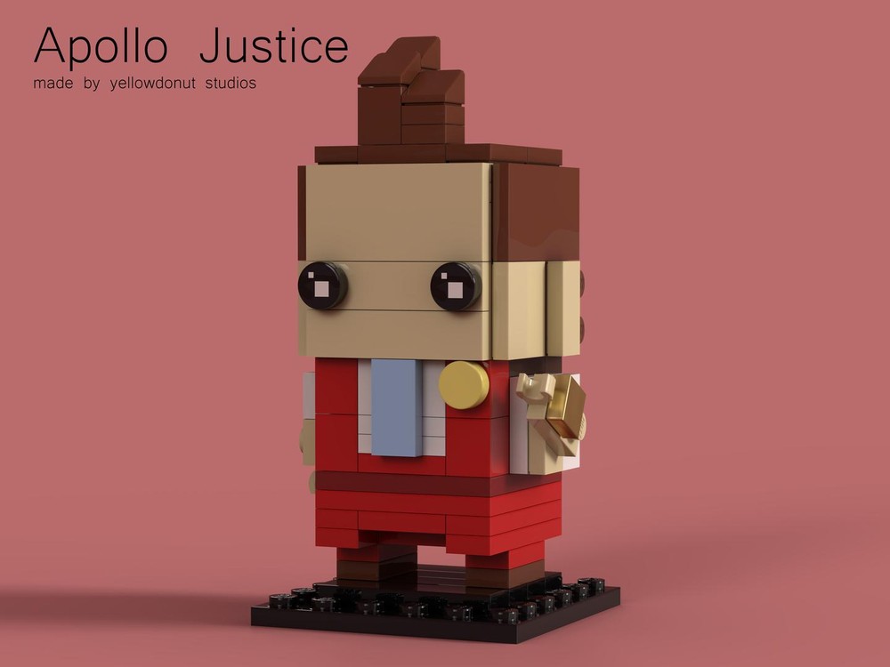 LEGO MOC Apollo Justice (Ace Attorney) by YellowDonut | Rebrickable ...
