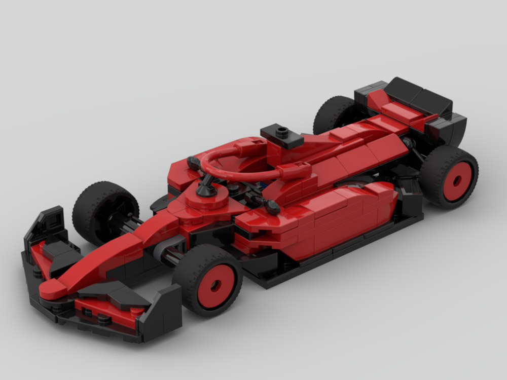 LEGO MOC Ferrari SF-24 by ZacMontesquieu | Rebrickable - Build with LEGO