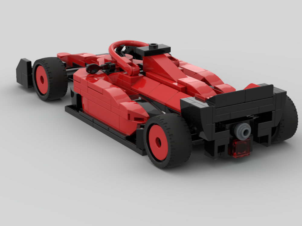 LEGO MOC Ferrari SF-24 by ZacMontesquieu | Rebrickable - Build with LEGO