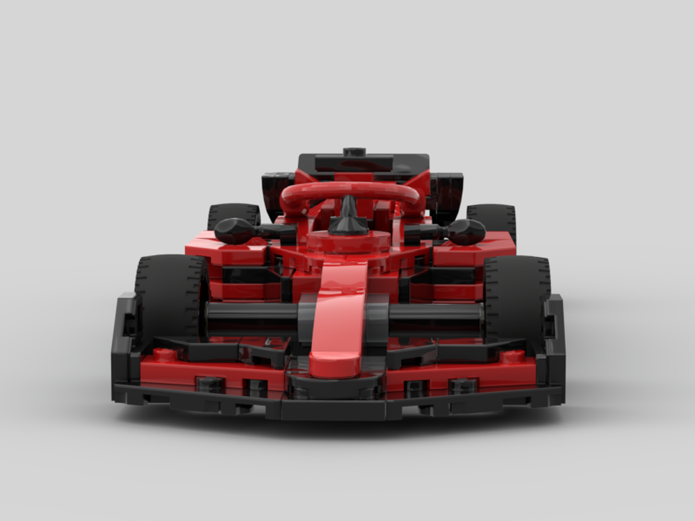 LEGO MOC Ferrari SF-24 by ZacMontesquieu | Rebrickable - Build with LEGO