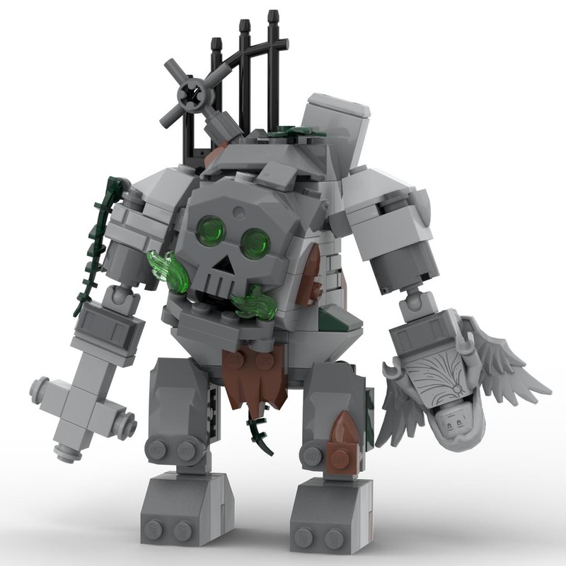 LEGO MOC Graveyard golem by AlexEscapist | Rebrickable - Build with LEGO