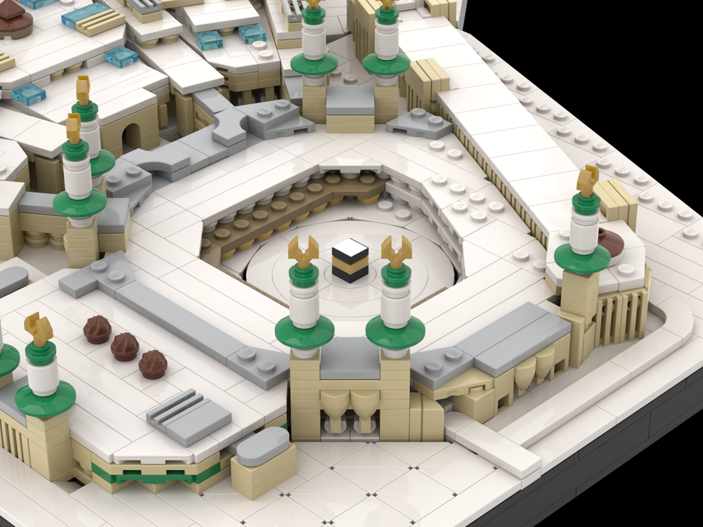 LEGO MOC Masjid al-Haram by Taters | Rebrickable - Build with LEGO