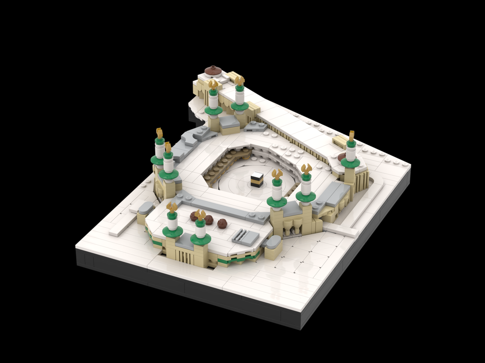 LEGO MOC Masjid al-Haram by Taters | Rebrickable - Build with LEGO