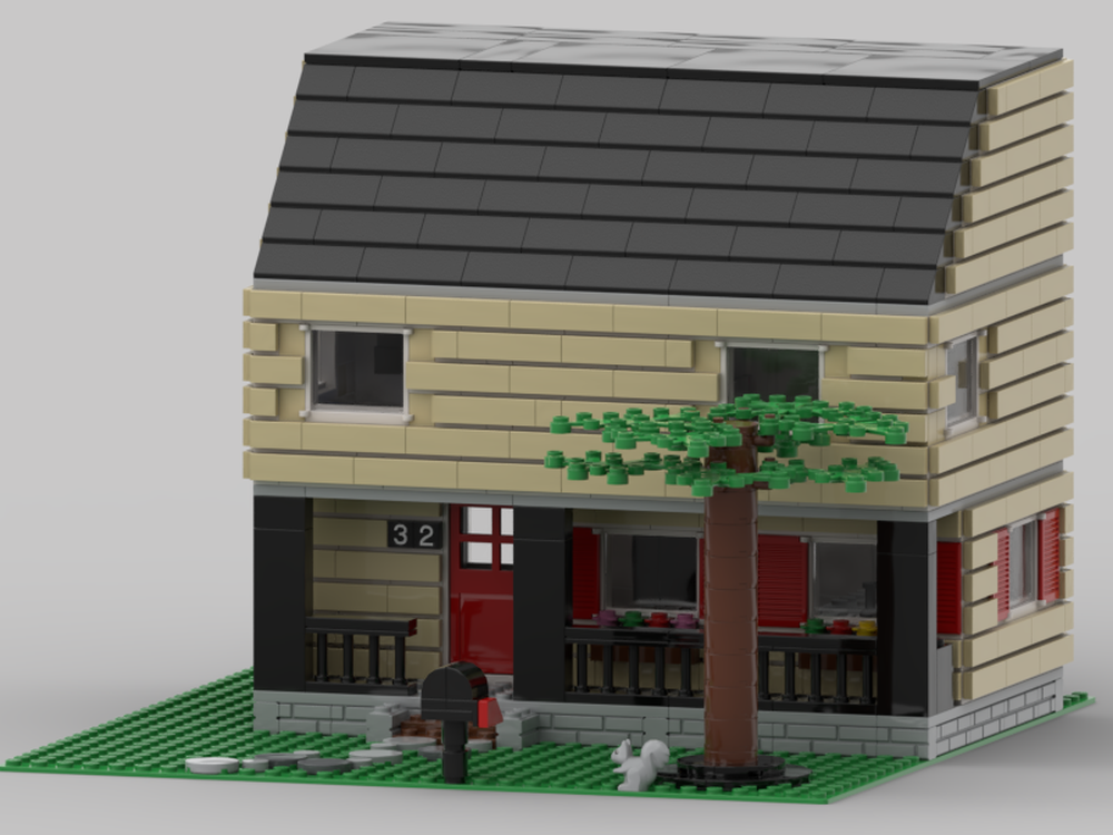 LEGO MOC Cottage by WILD_BLUEY | Rebrickable - Build with LEGO