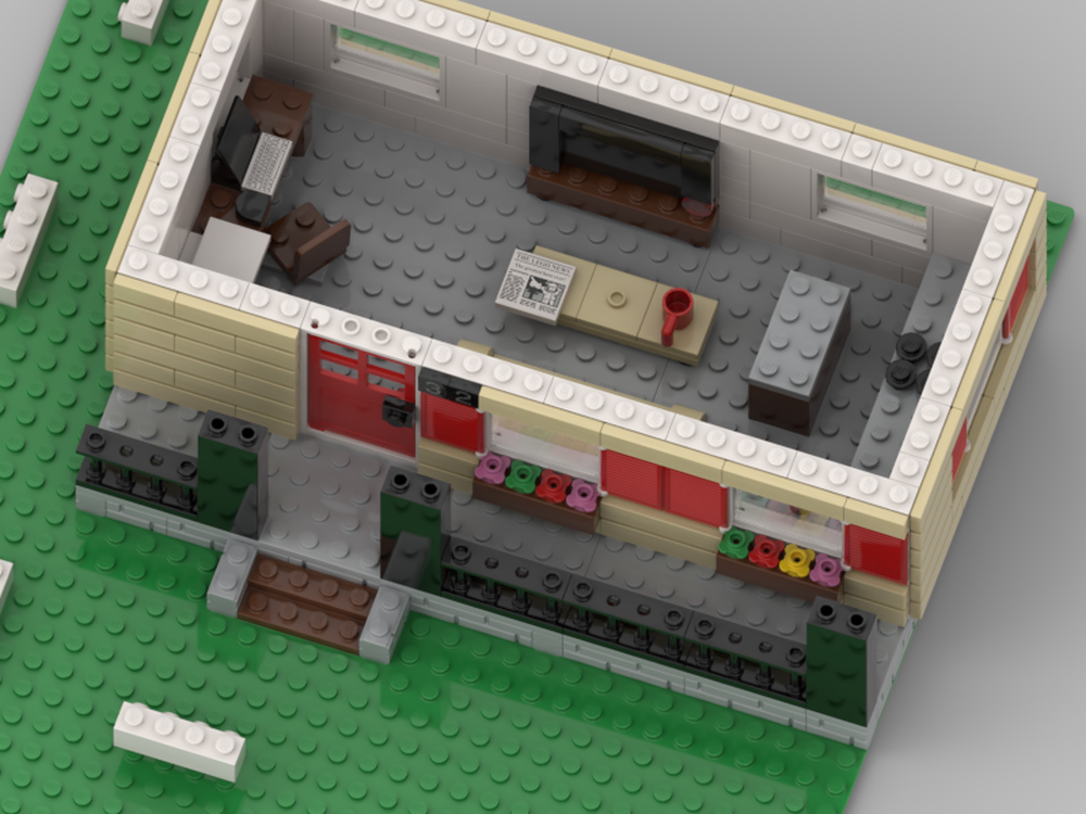 Lego Moc Cottage By Wildbluey Rebrickable Build With Lego