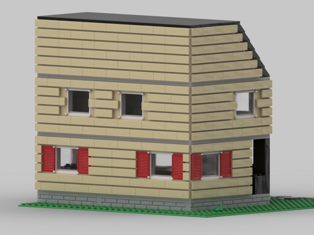 Lego Moc Cottage By Wildbluey Rebrickable Build With Lego