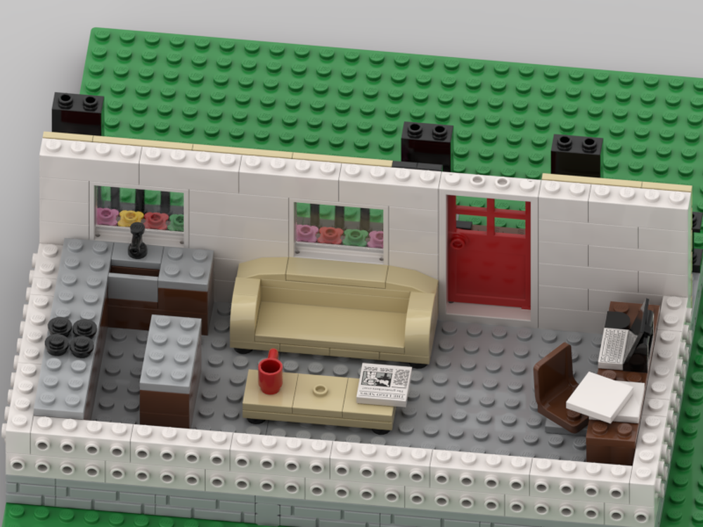 Lego Moc Cottage By Wildbluey Rebrickable Build With Lego