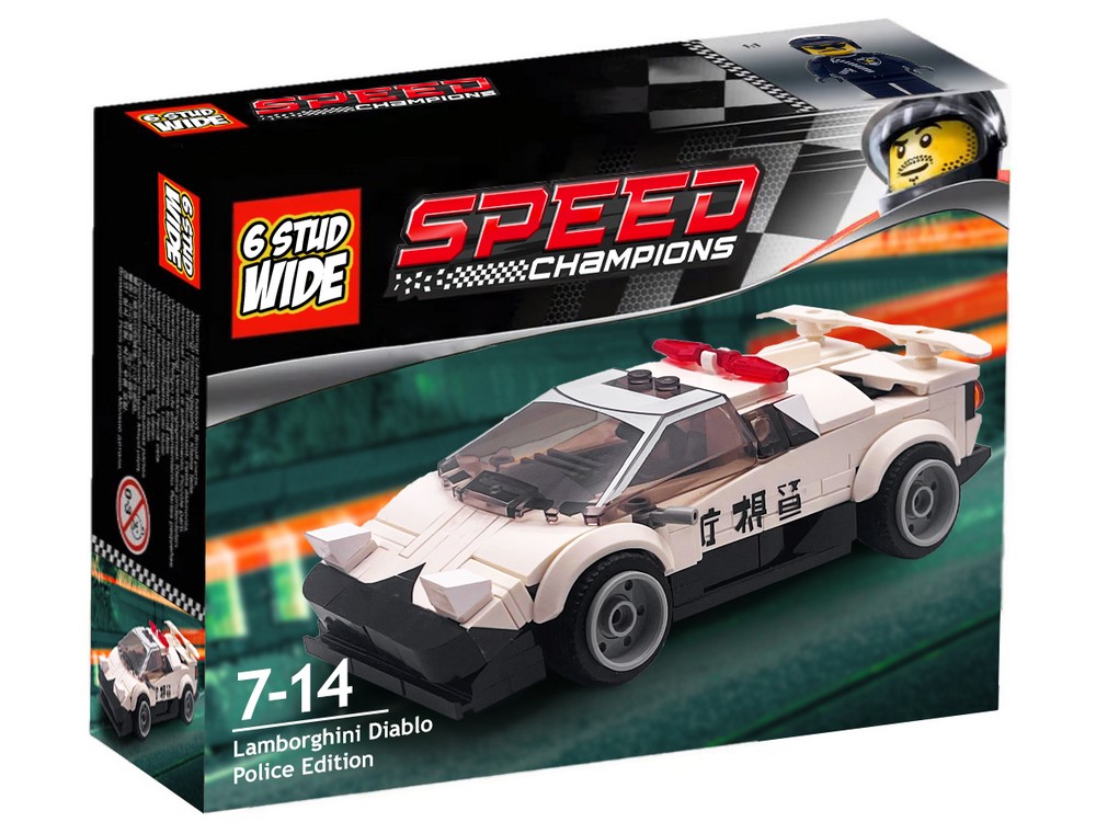 LEGO MOC Raging Bull Diablo Police Version by IBrickedItUp ...