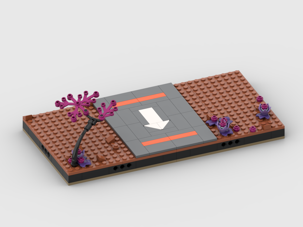 LEGO MOC Display for set 60429 - Spaceship and Asteroid Discovery by ...