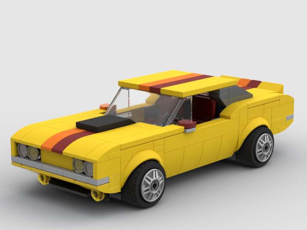 LEGO MOC Classic Dodge Challenger – Modified Lego set #76904 by Gaudy ...