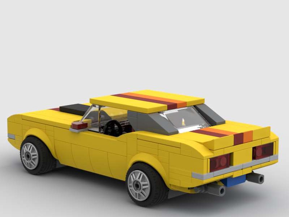 LEGO MOC Classic Dodge Challenger – Modified Lego set #76904 by Gaudy ...