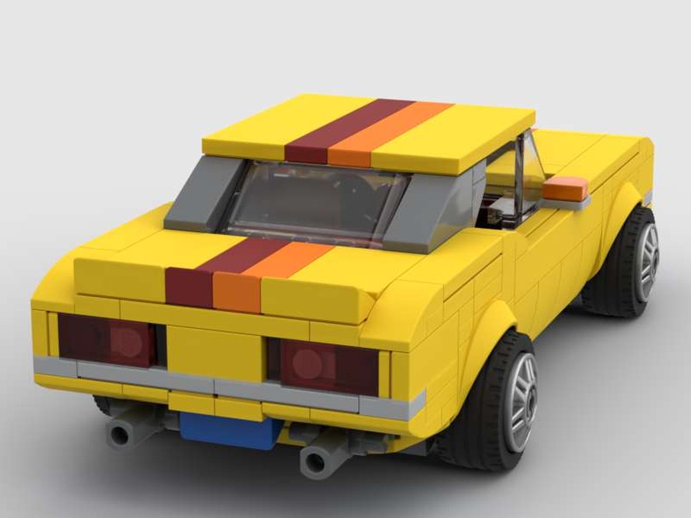 LEGO MOC Classic Dodge Challenger – Modified Lego set #76904 by Gaudy ...