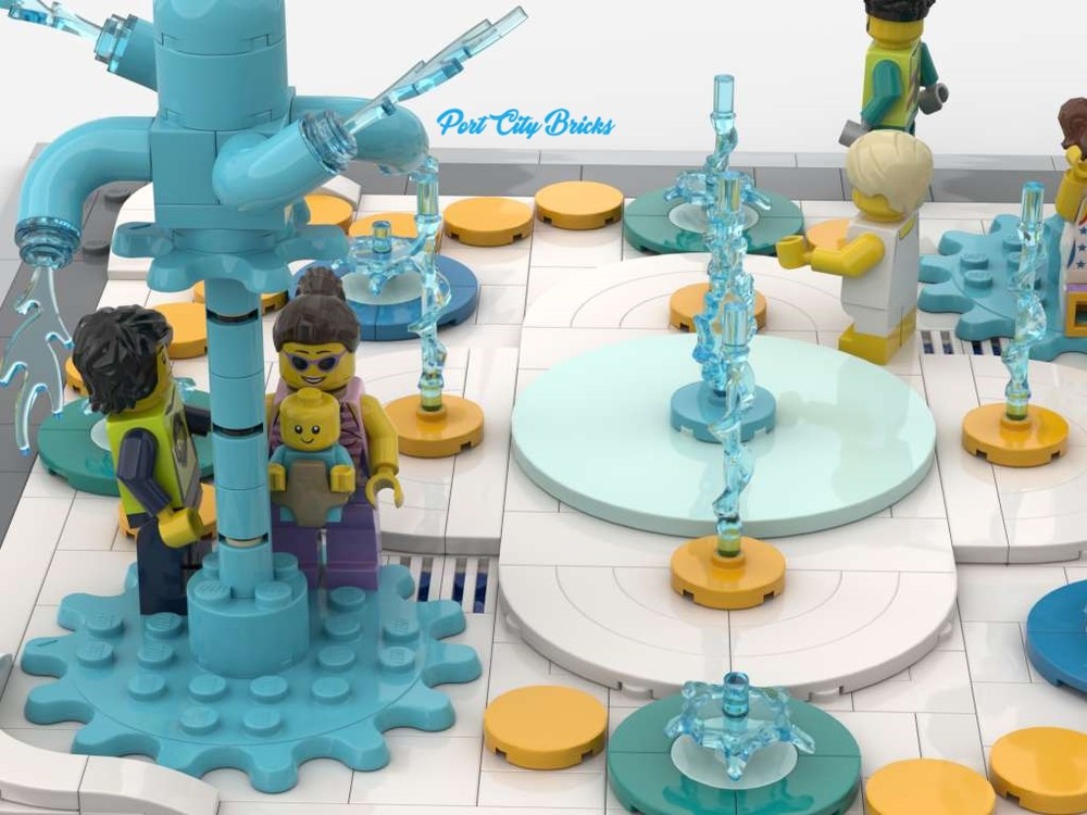 LEGO MOC Splash Park by Port City Bricks by PortCityBricks ...